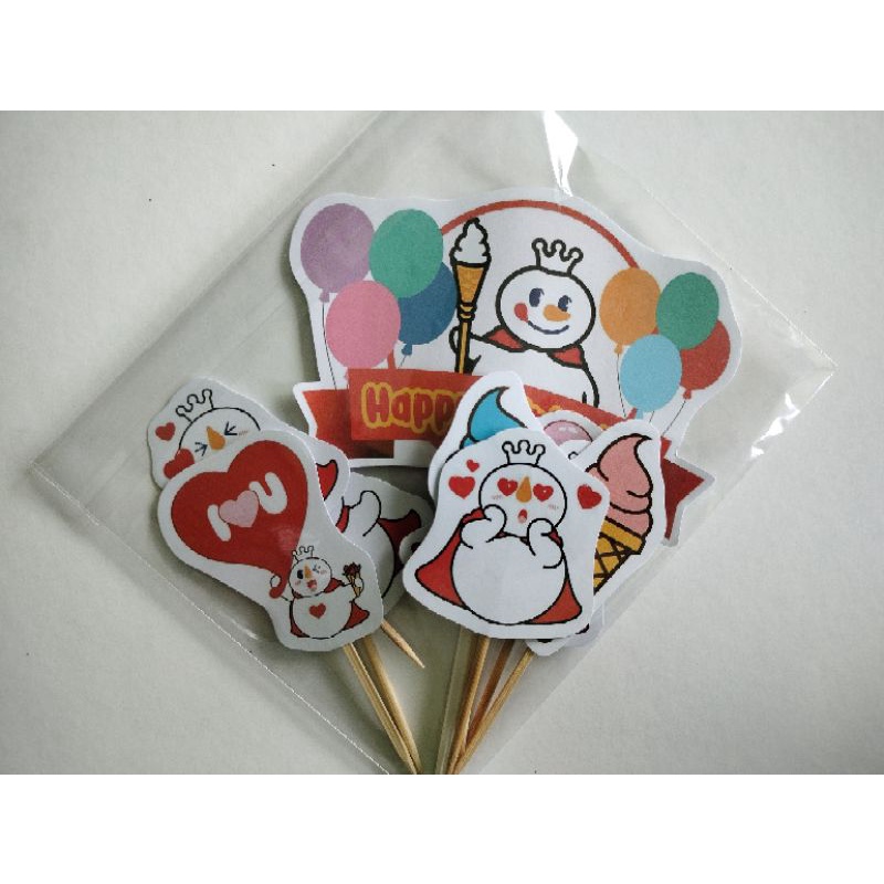 Jual Topper Cake Mixue/Topper Cake Ultah/Asesoris kue Ultah | Shopee ...
