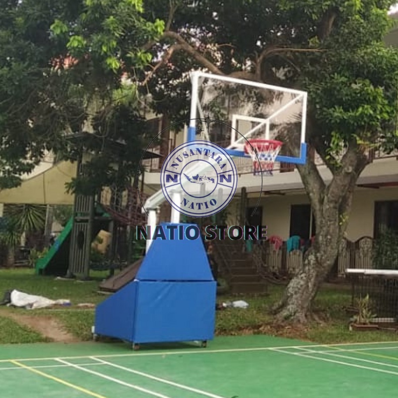 Jual Papan Pantul Basket Portable Akrilik 20mm Ring Per 1 Dongkrak ...