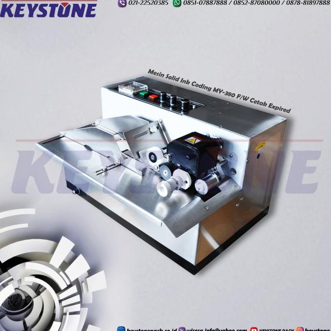 Jual Mesin Solid Ink Coding Hualian MY-380 F/W Cetak Expired | Shopee Indonesia