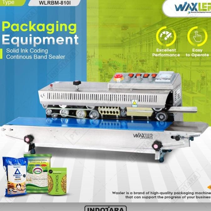 Jual Mesin Continuous Band Sealer With Solid Ink Coding Waxler - WLRBM ...