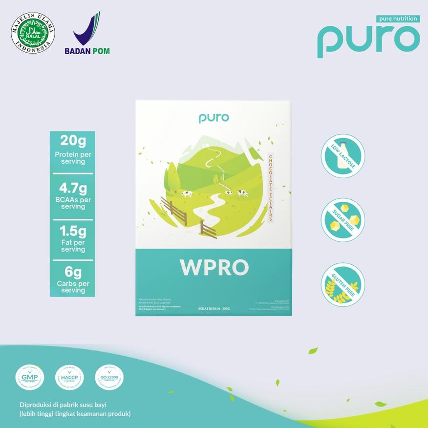Jual Terjangkau PURO WPRO susu protein debm 300gr whey protein ...