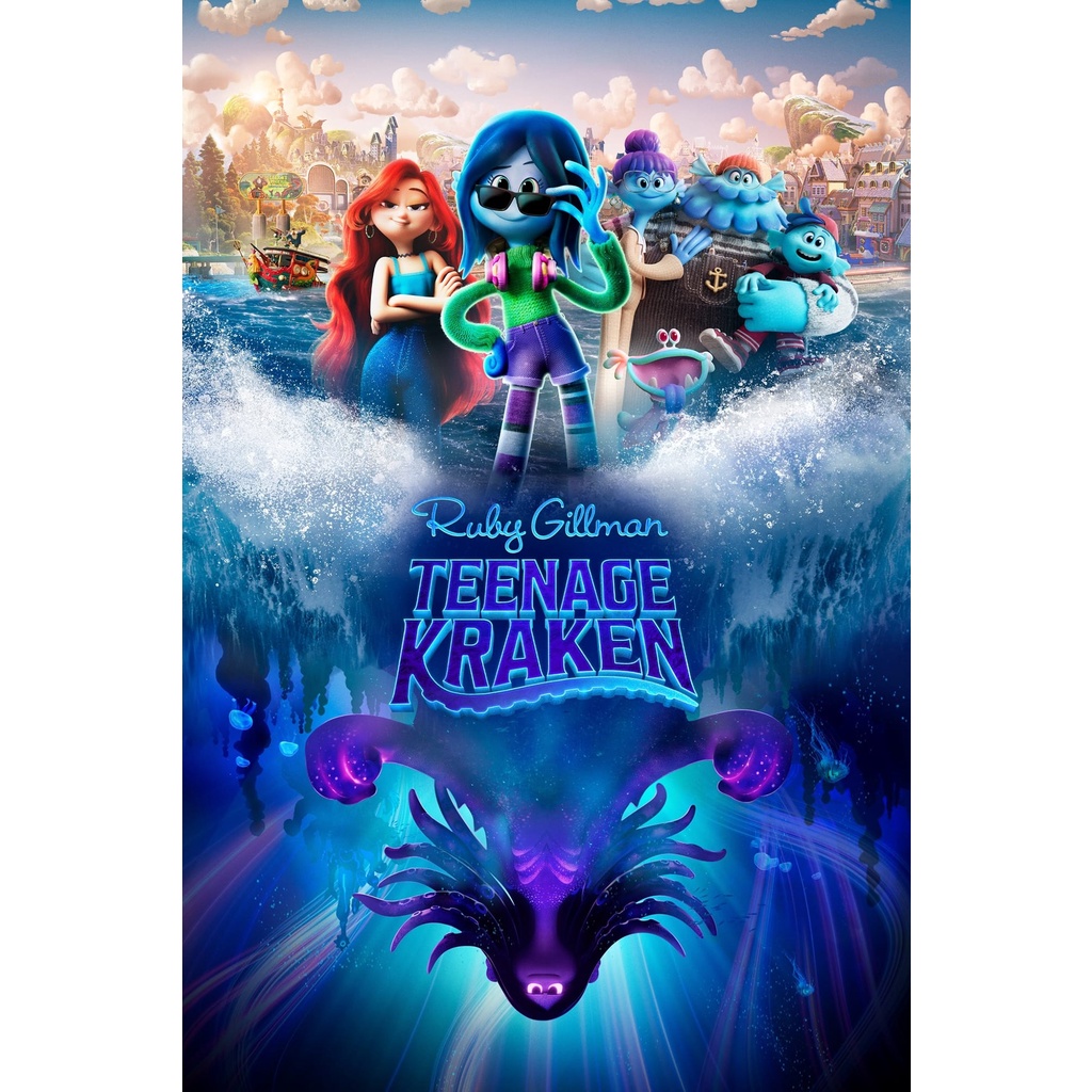 Jual DVD Kaset Ruby Gillman, Teenage Kraken (2023) | Shopee Indonesia