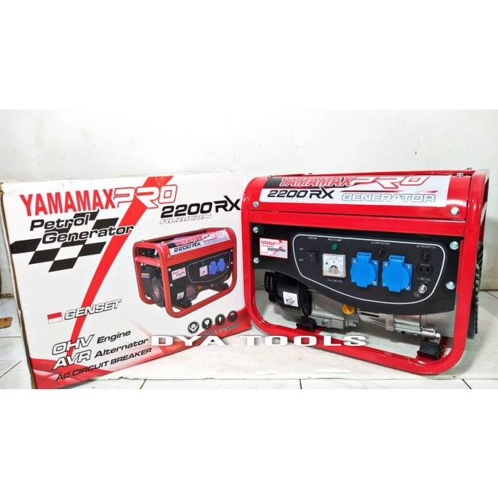 Jual Genset 4 Tak 1000Watt Yamamax Pro Type 2200 Rx / Generator Genset ...