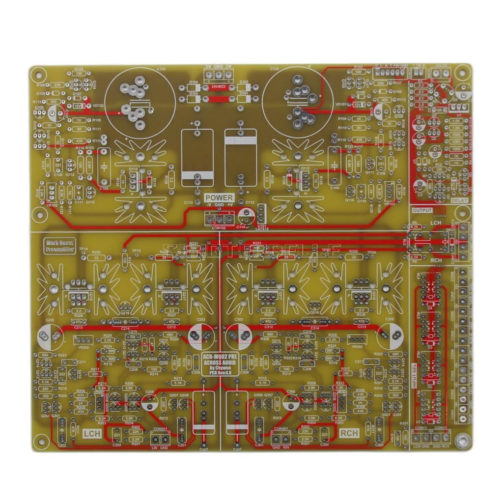 Jual HiFi JC2 FET Class A Preamplifier Board PCB ACR-MQ02 PRE Refer ...
