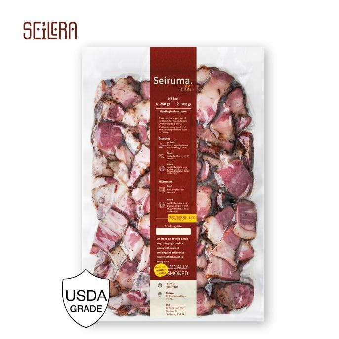 Jual SEIRUMA - Sei Sapi / Daging Asap (1 kg) + Sambal Luat by Seilera ...