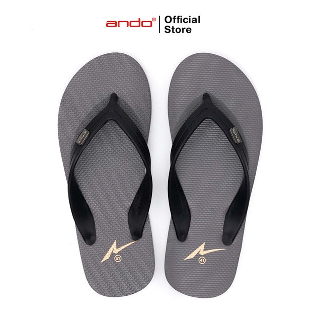 Jual Ando Official Sandal Jepit Hawaii Lucky Pria Dewasa - Abu-Abu ...