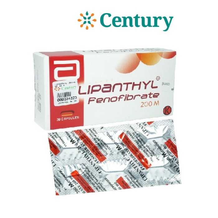 Jual LIPANTHYL 200MG 1 STRIP ISI 6 CAPS / FENOFIBRAT / TRIGLISERIDA ...