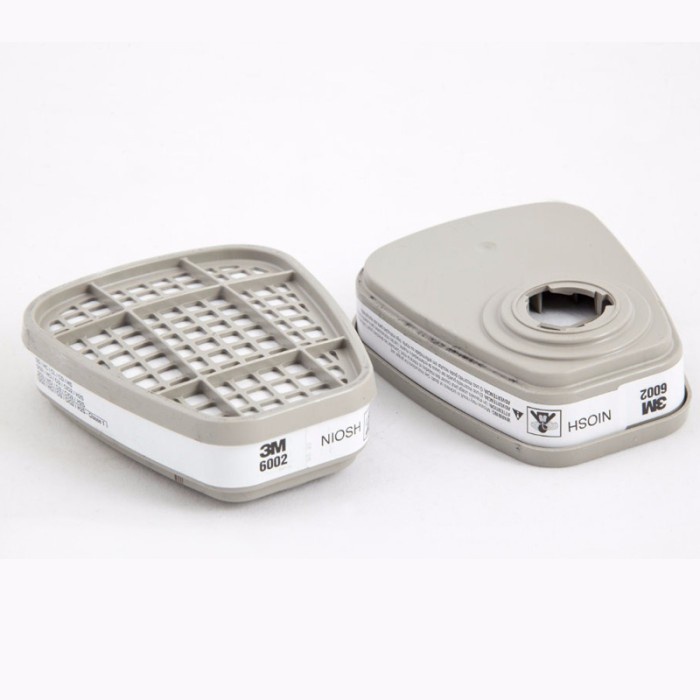 Jual ALAT KESELAMATAN 3M 6002 ACID GAS CARTRIDGE RESPIRATORY PROTECT 1 ...