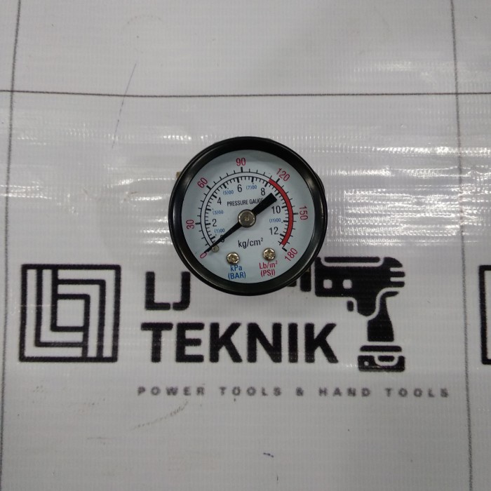 Jual KENTARO MANOMETER 12 BAR MINI PRESSURE GAUGE 12BAR 3/8" 3/8 INCH ...