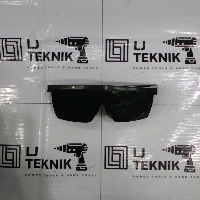 Jual LOGAN KACAMATA KACA MATA LAS HITAM DIN 11 WELDING SAFETY GLASSES ...