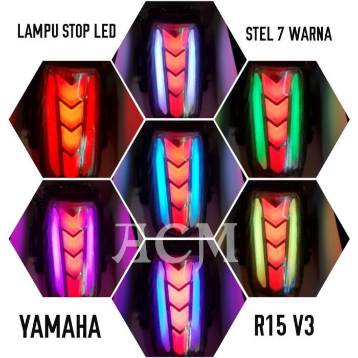 Jual Lampu Stop Led Running R15 V3 / Stoplamp Led Running R15 V3 ...