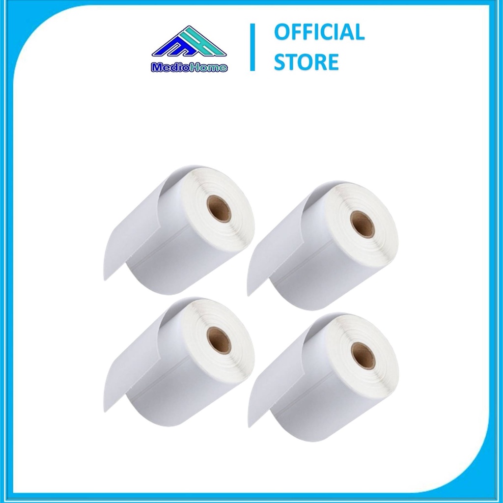 Jual MEDIOHOME Label Thermal 100 X 150mm Kertas Thermal Barcode A6 ...