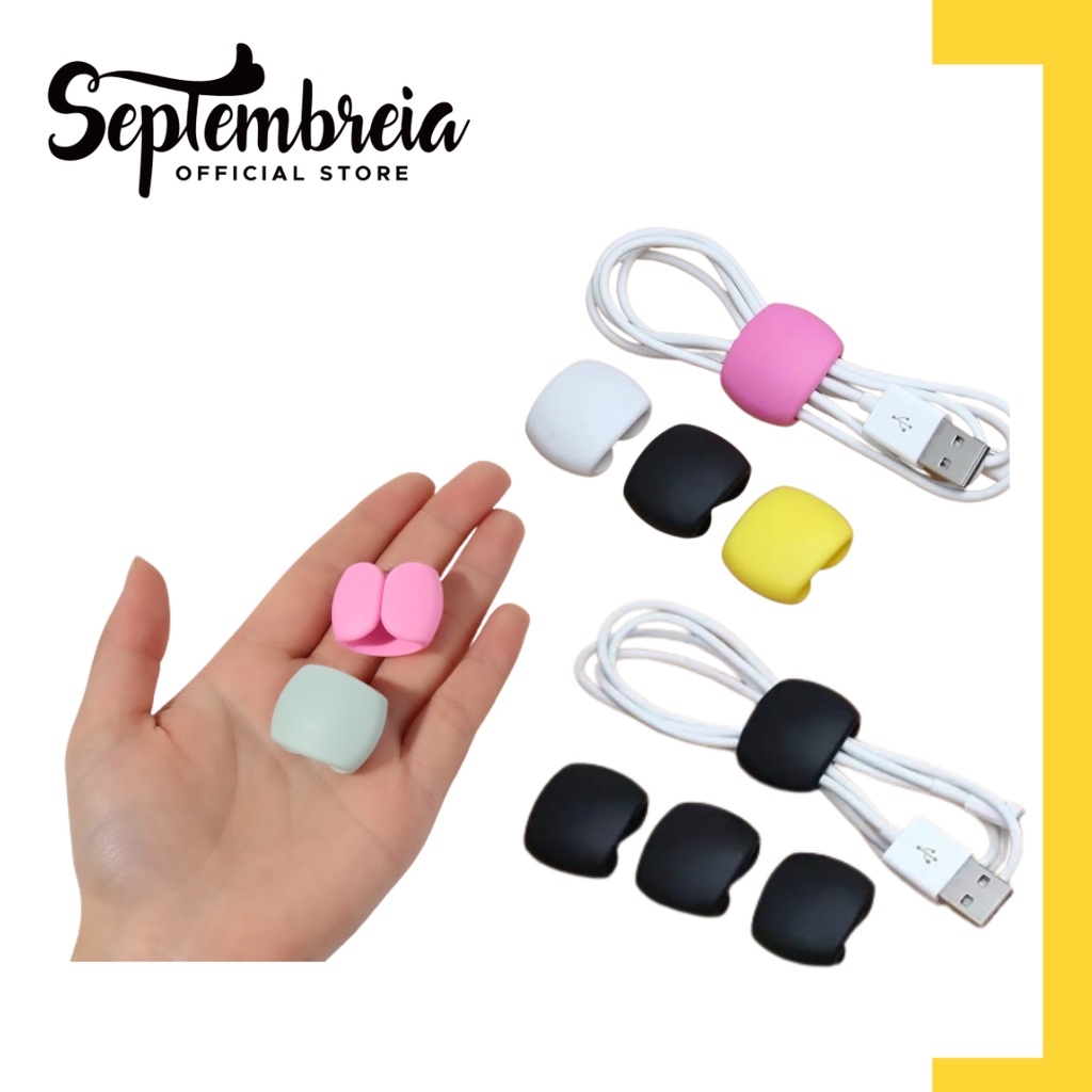Jual Holder Ikat Kabel Penjepit Kabel Cable Organizer Pengikat Kabel ...
