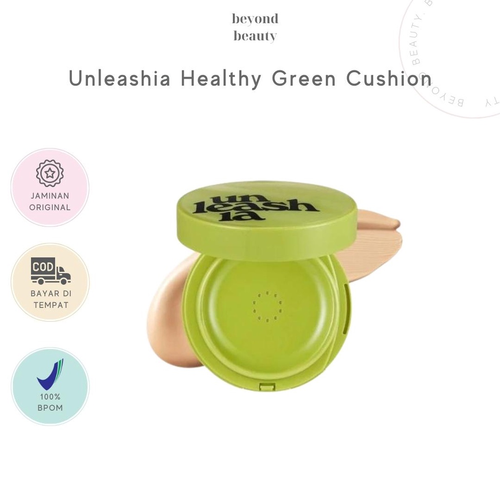 Jual UNLEASHIA Satin Wear Healthy Green Cushion | Shopee Indonesia