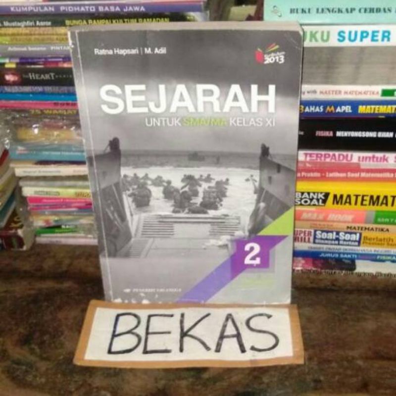 Jual Buku Sejarah Indonesia kelas 11 XI 2 II SMA MA Penerbit Erlangga Kurikulum 2013 Revisi ...