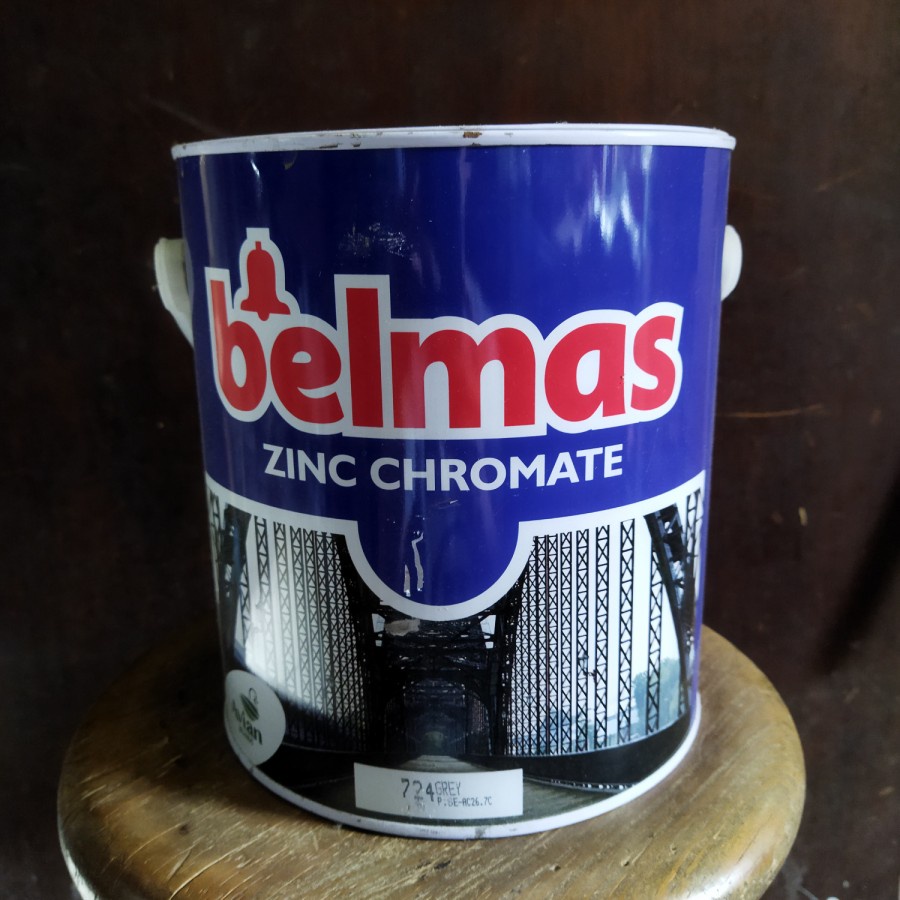 Jual Meni Besi BelMas Galon 5 kg Zinc Chromate Cat Dasar Anti Karat ...