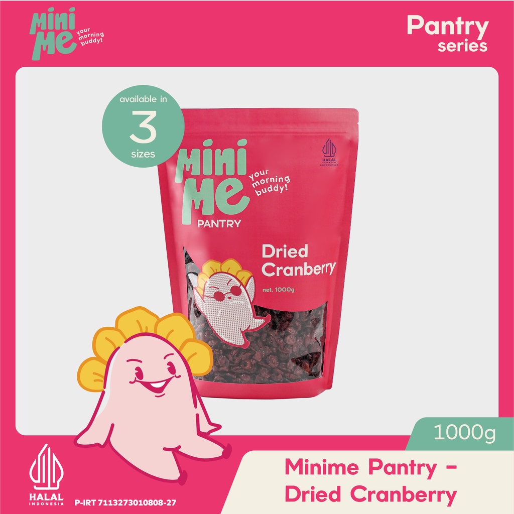 Jual MINIME Pantry - Dried Cranberry 1kg | Shopee Indonesia