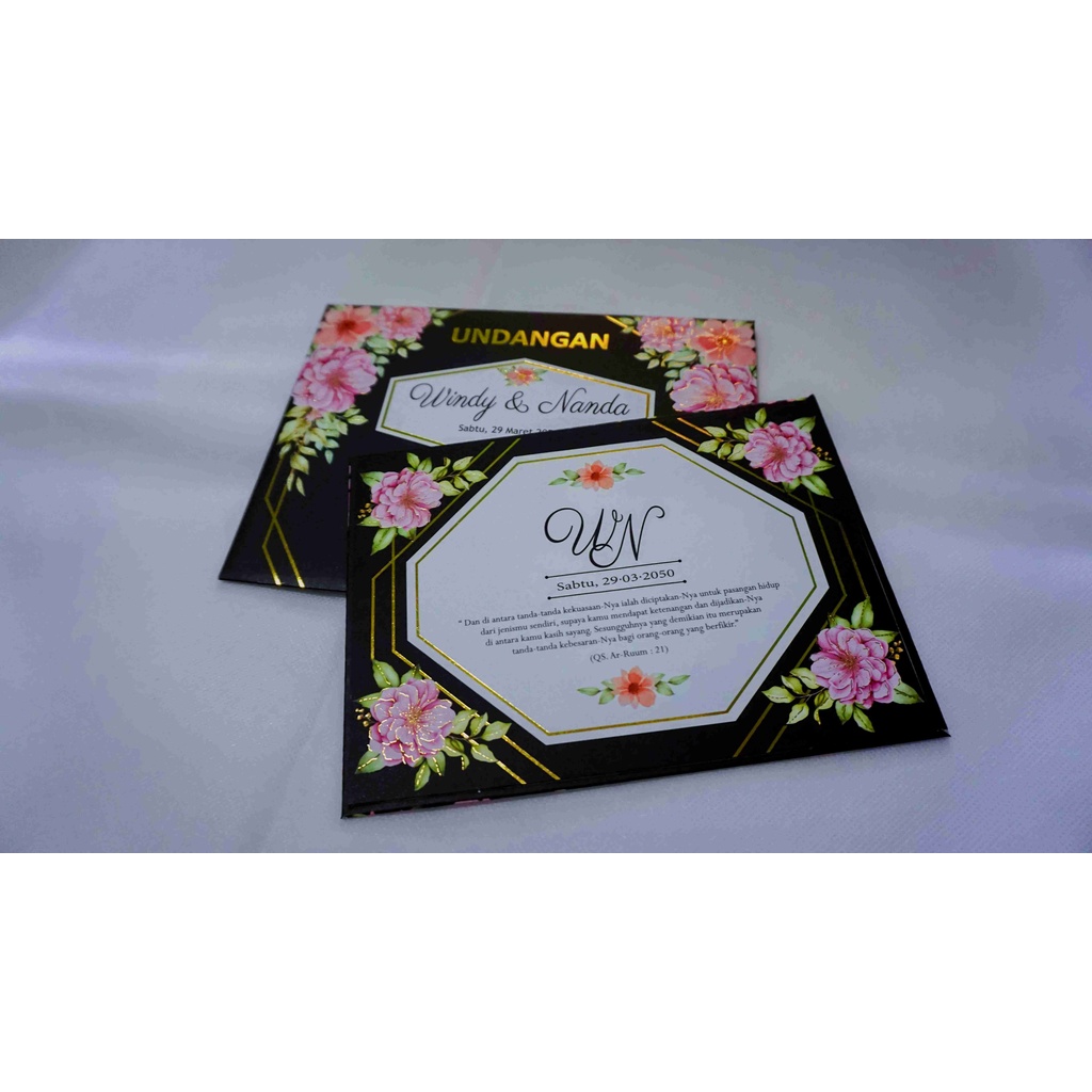 Jual Undangan Pernikahan Hard Cover, Free Plastik & Tempelan Nama ...