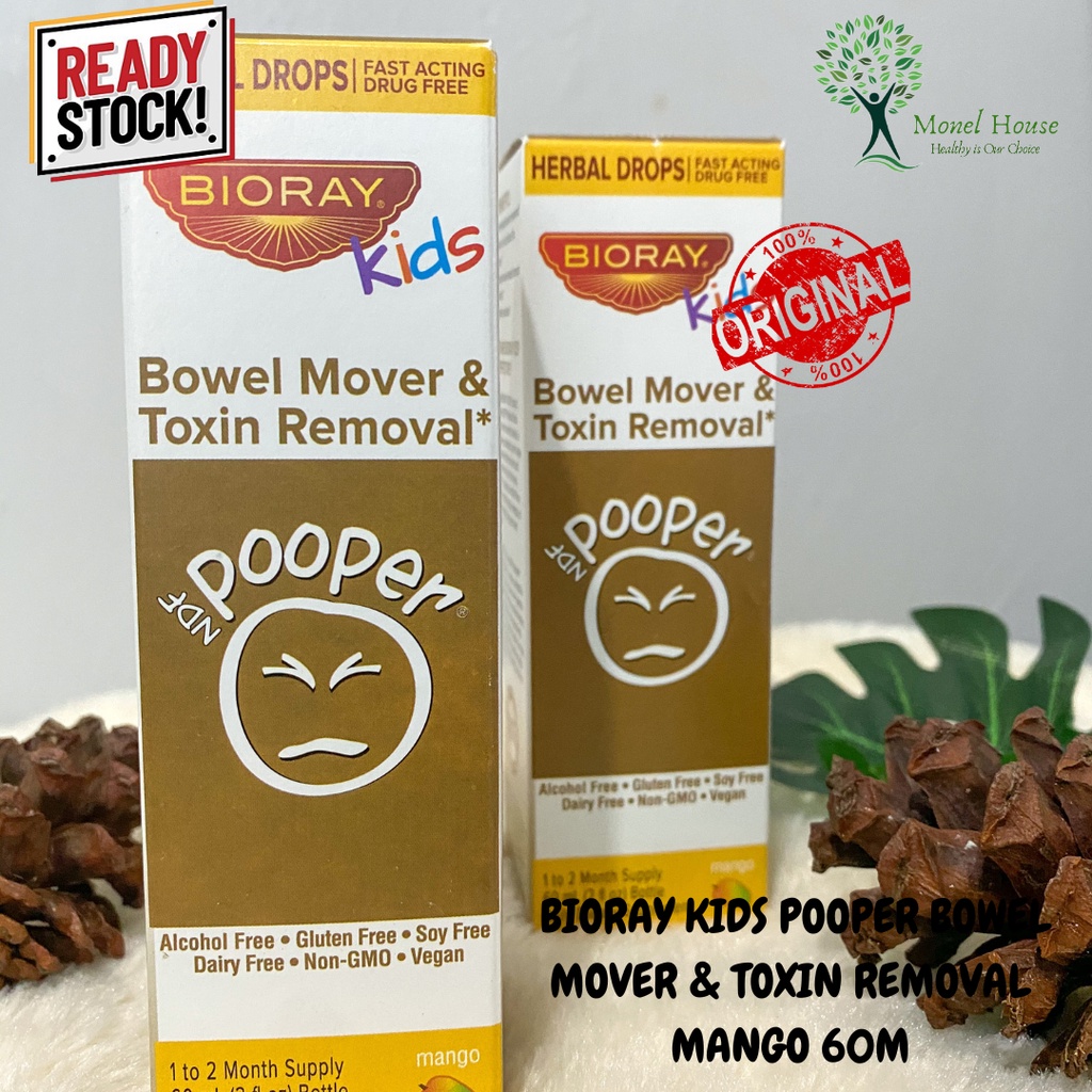 Jual [READY STOCK] BIORAY KIDS POOPER BOWEL MOVER & TOXIN REMOVAL UNTUK ...