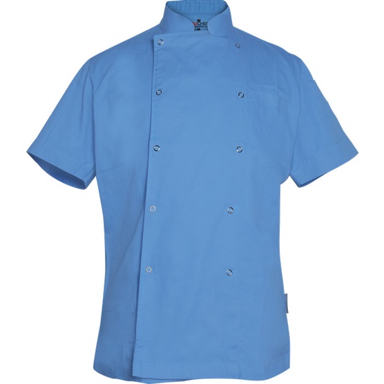 Jual MUCHEF CHEF JACKET RAINBOW AQUA BLUE | Shopee Indonesia