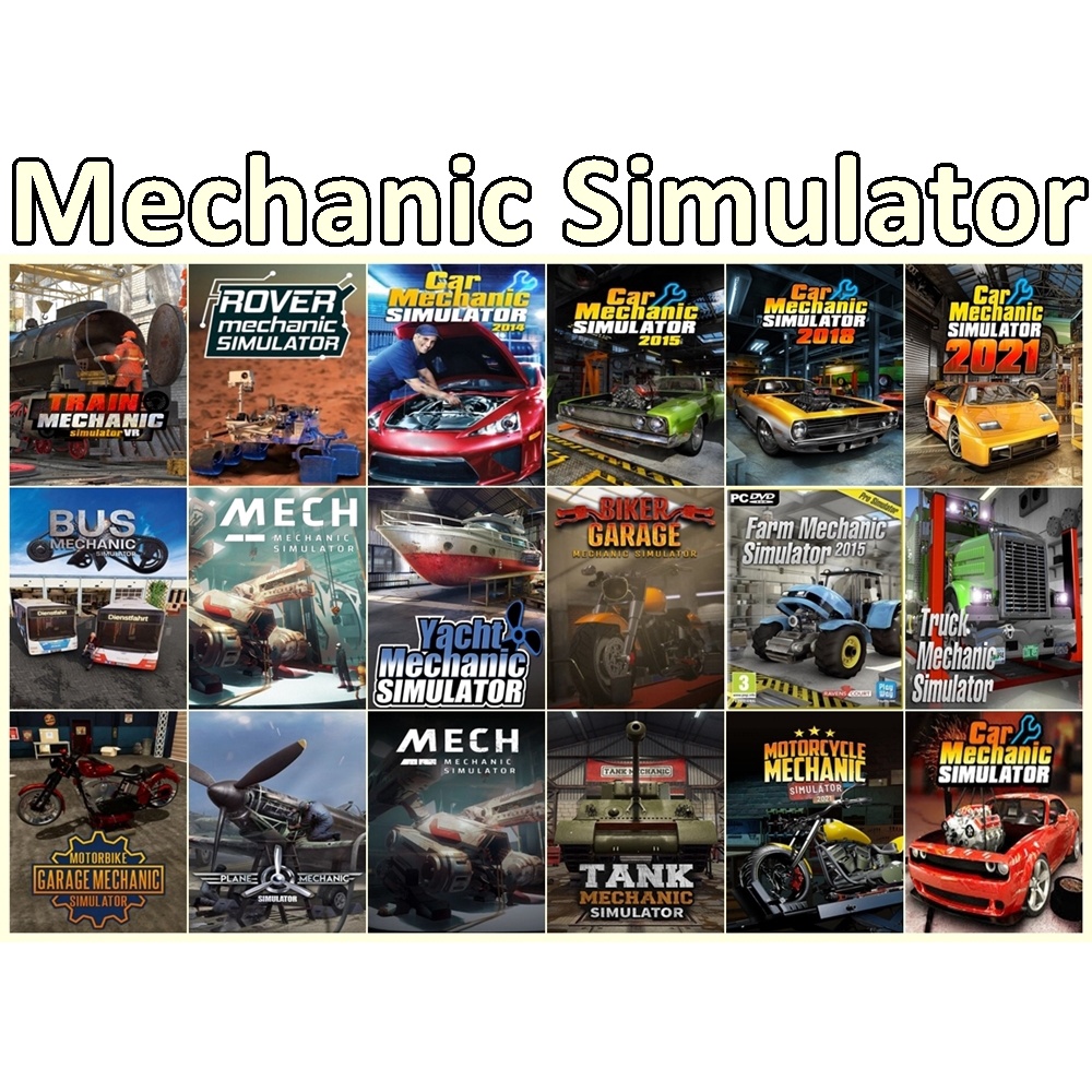 Jual Mechanic Simulator Game untuk Komputer PC Laptop KOLEKSI LENGKAP ...