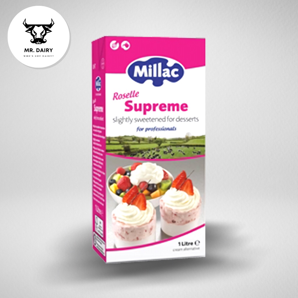 Jual Millac Roselle Supreme Cream - 1 Liter | Shopee Indonesia