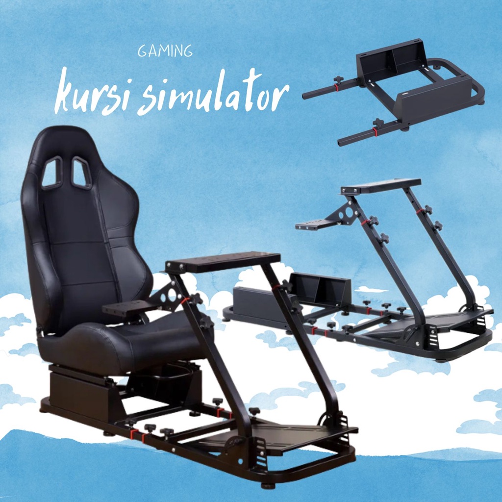 Jual Kursi Gaming Balap Simulator Kokpit Game Kursi Balap Cockpit ...