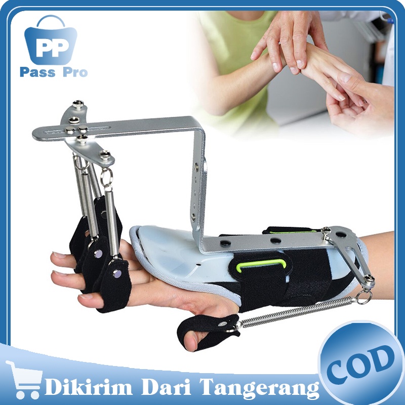 Jual Alat Terapi Stroke Tangan Adjustable Finger Wrist Orthotics Hand ...