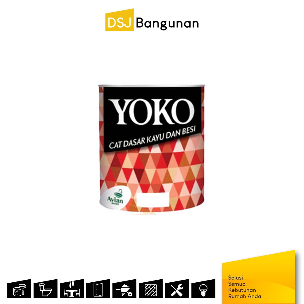 Jual Yoko Loodmenie Cat Meni Kayu 0.7kg | Shopee Indonesia