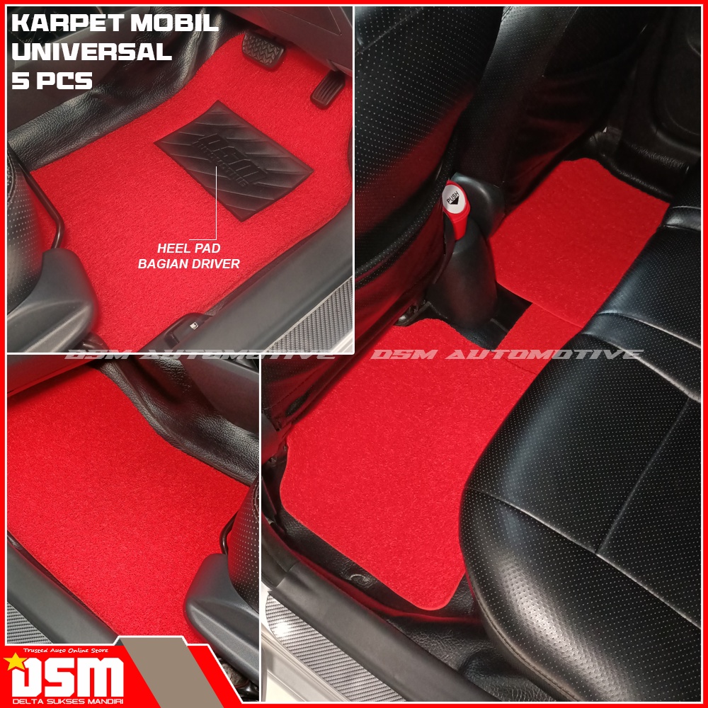 Jual Karpet Mobil Universal - 5 Pcs / Karpet Mie Universal Mobil DSM ...