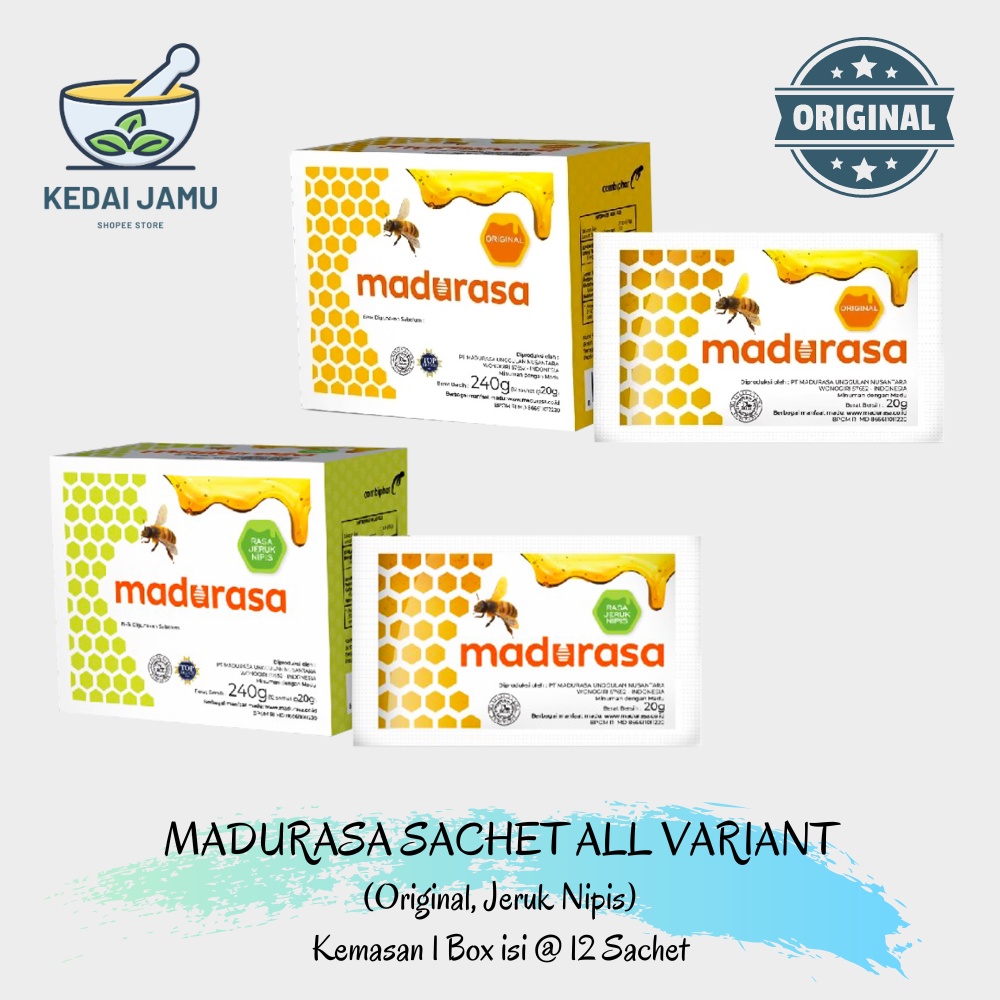 Jual Madurasa Sachet isi 12 ALL VARIAN (Original / Jeruk Nipis) | Shopee Indonesia