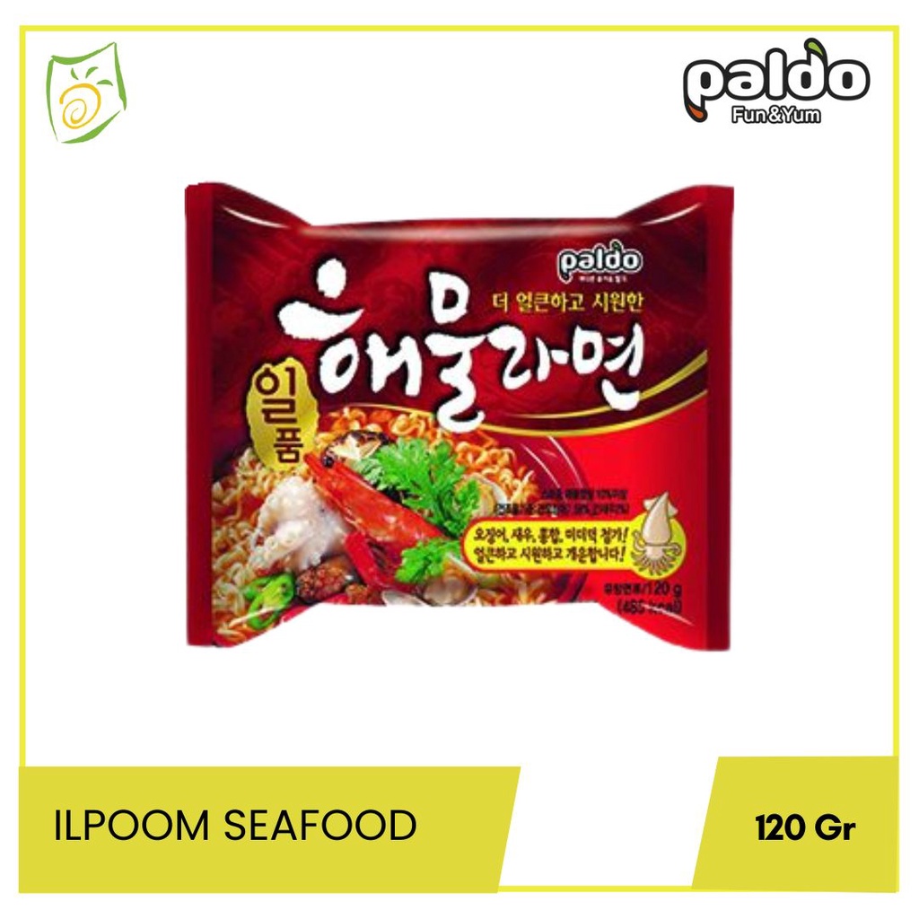 Jual Mie Korea Paldo ILpoom Seafood 120 Gr | Shopee Indonesia