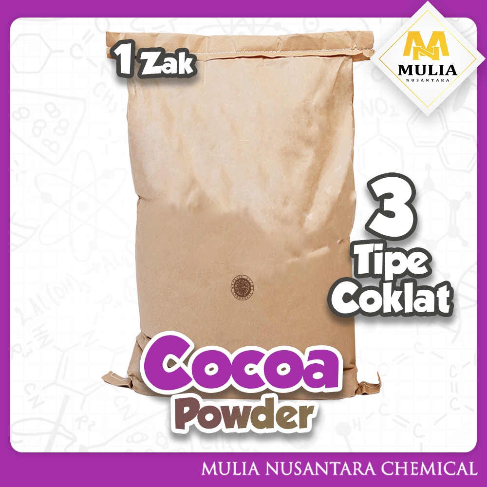 Jual Cocoa Powder Mulia Nusantara (Perisa Coklat Inti - Plain) 25 Kg ...