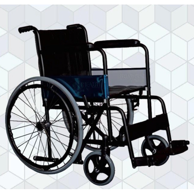 Jual Wheelchair Kursi Roda Standar Rumah Sakit Gea SELLA KY 875 809 B ...
