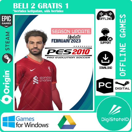 Jual PES 2010 PATCH 2023 - Game PC | Shopee Indonesia