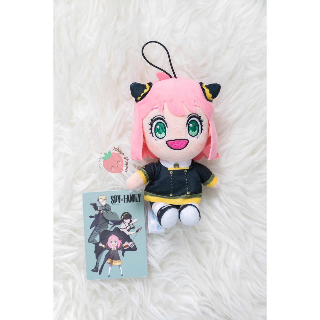 Jual SPY x FAMILY Anya Forger Happy Face SEGA Moa Plus Sitting Plush ...