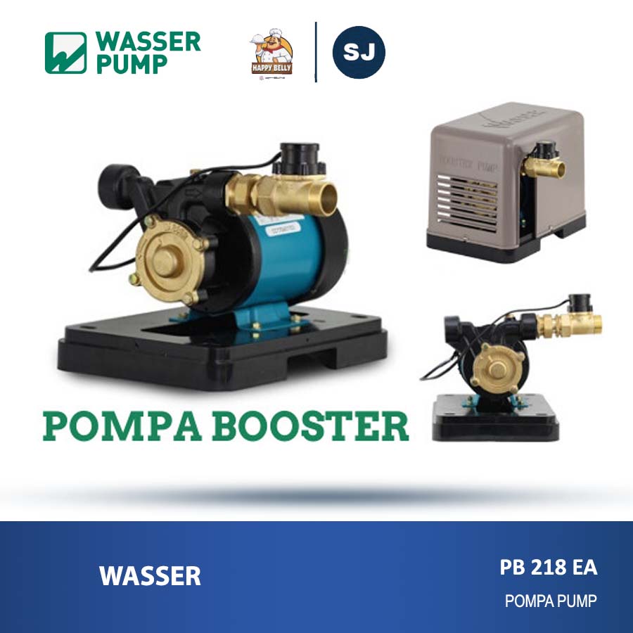 Jual Mesin Pompa Air Dorong Wasser PB 218 EA Booster Pump | Shopee ...