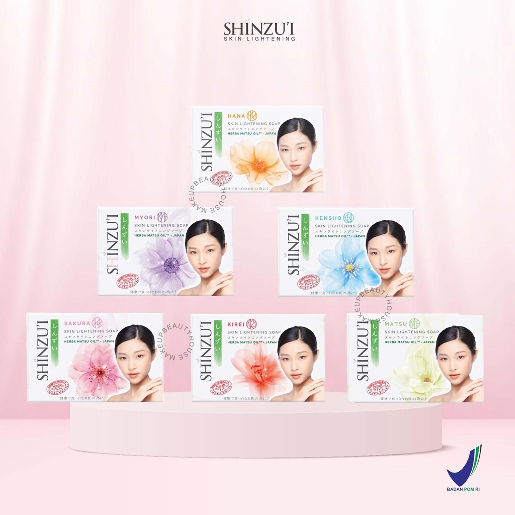 Jual SHINZUI Skin Lightening Bar Soap | Sabun Mandi Batang Shinzu'i ...
