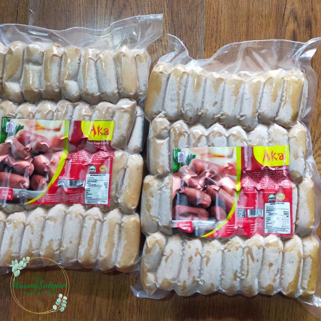 Jual Akai Beef Cocktail 1 kg Sosis Sapi 1kg Sosis ala Hotel Halal Beef ...