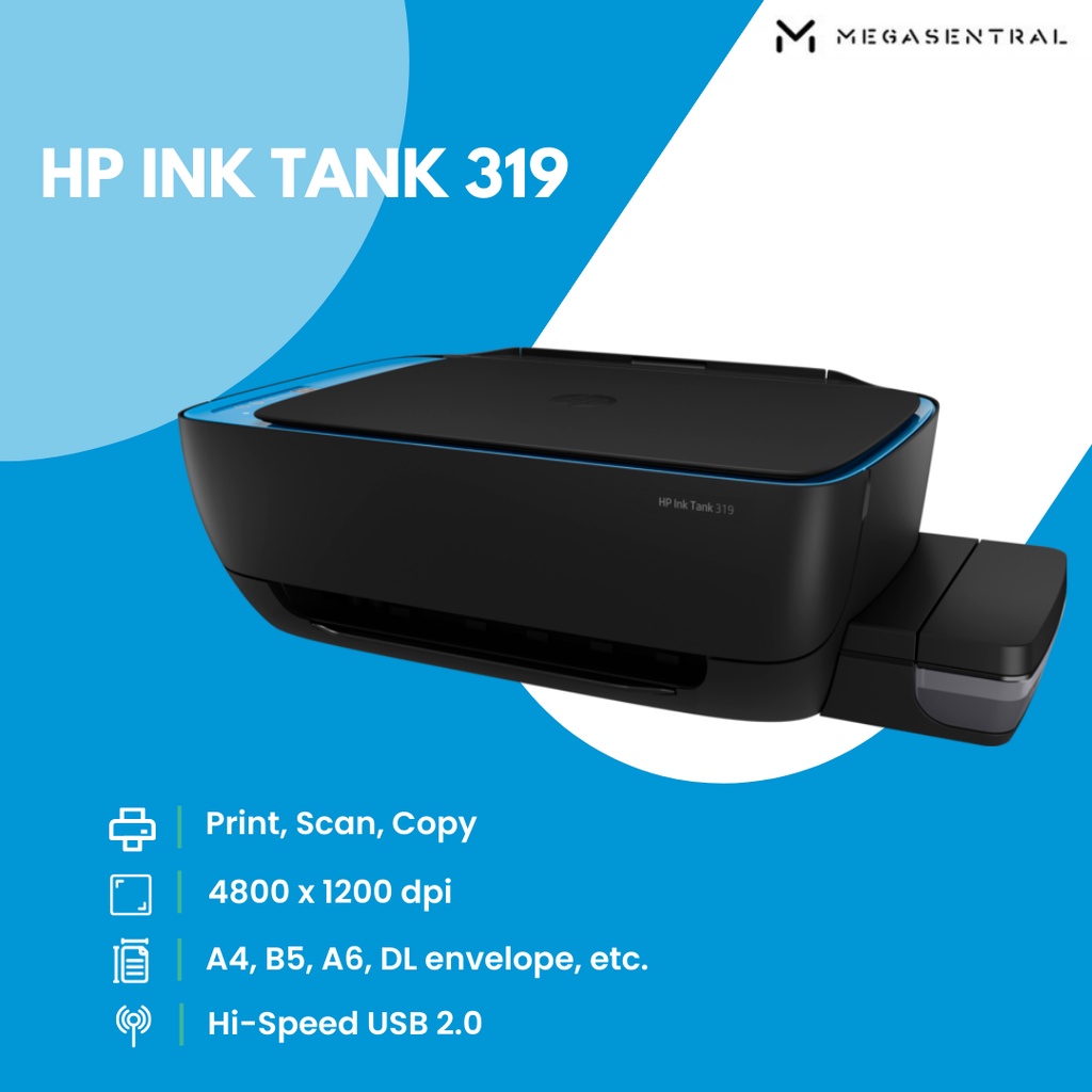 Jual Printer HP Ink Tank 319 All In One Print, Scan, Copy | Shopee ...