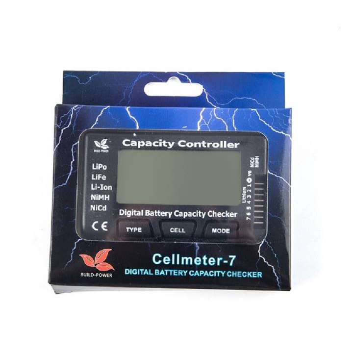 Jual Cellmeter 7 Digital Battery Capacity Checker Controller Tester ...
