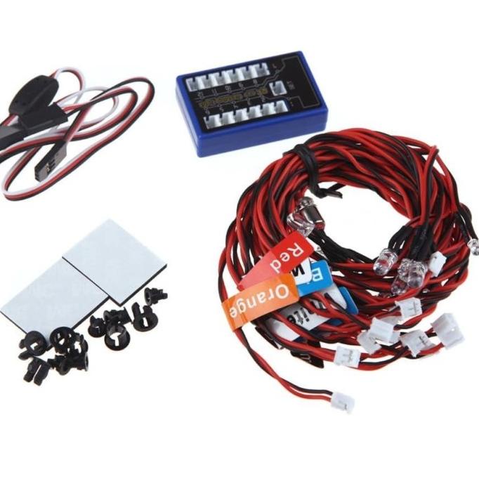 Jual RC car 12 LED Flashing Light System dengan modul strobow | Shopee ...