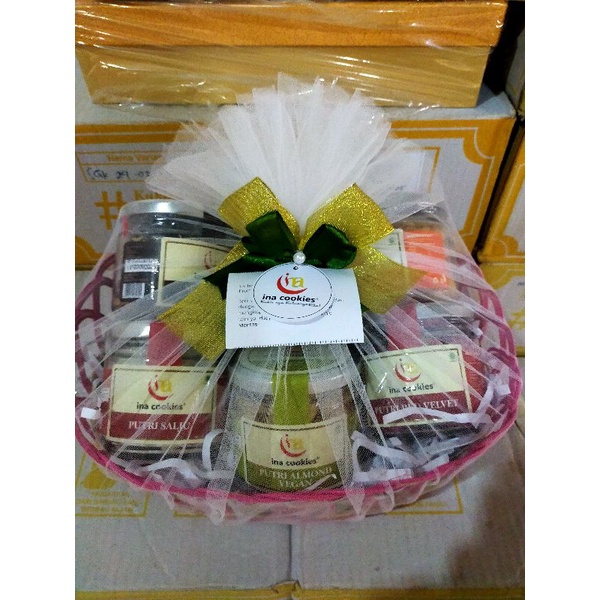 Jual Parcel ina cookies jar / hampers lebaran / parcel Lebaran/Hampers ...