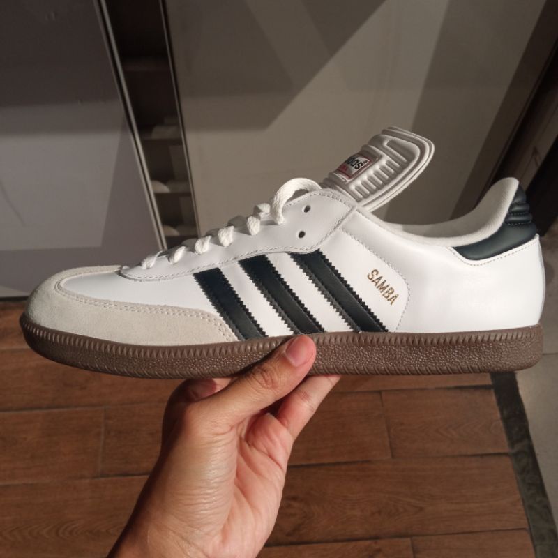 Jual Adidas Samba Classic IN Indoor Soccer Shoes White/Black 772109 ...