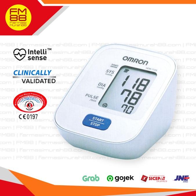 Jual Omron Hem-7120, Automatic Blood Pressure Monitor/Digital ...