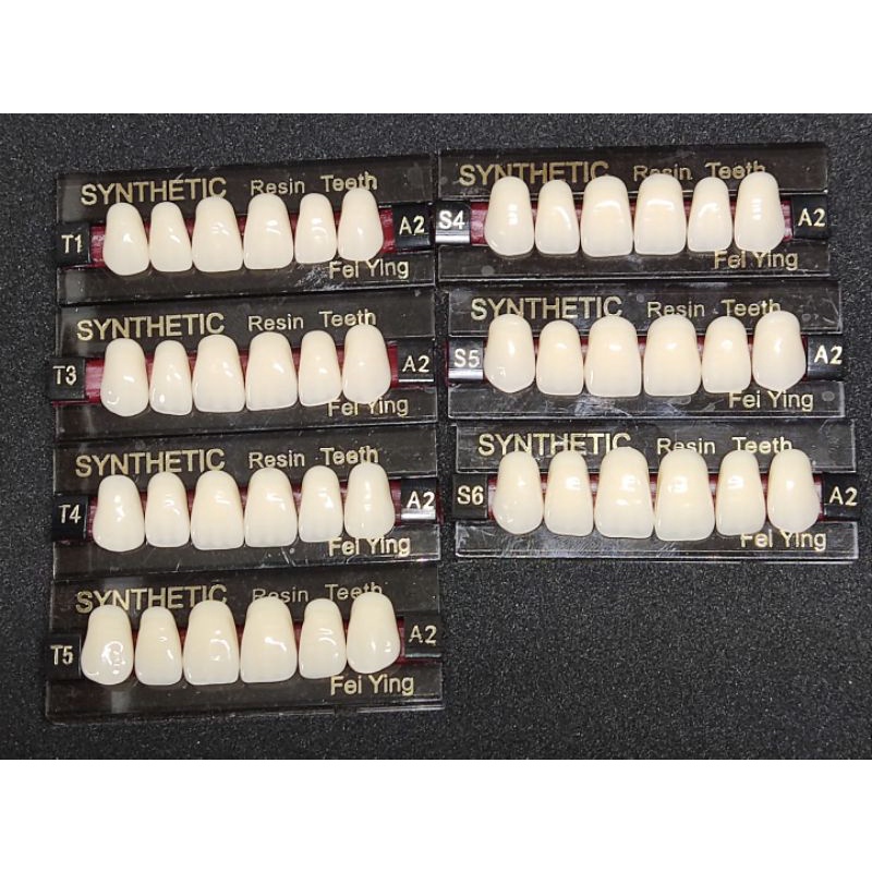 Jual Warna A2 YP Synthetic Anasir Artificial Gigi Palsu Depan Anterior ...