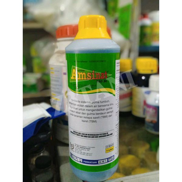 Jual Herbisida AMSINAT 150SL 1L Berantas Rumput Liar Lulangan Original ...