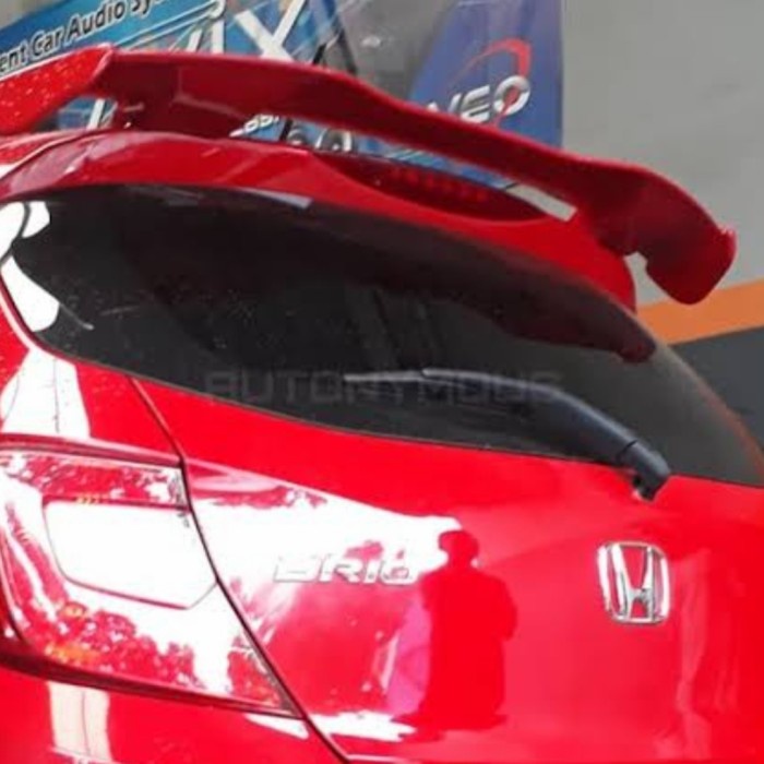 Jual spoiler honda all new brio rs satya 2020on mugen sayap | Shopee ...