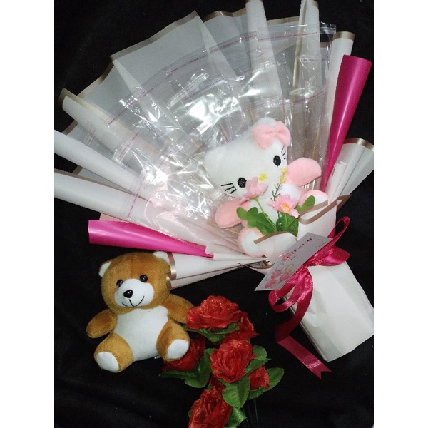 Jual Buket boneka plus uang kosong 5-20 slot/ buket ulang tahun / buket ...