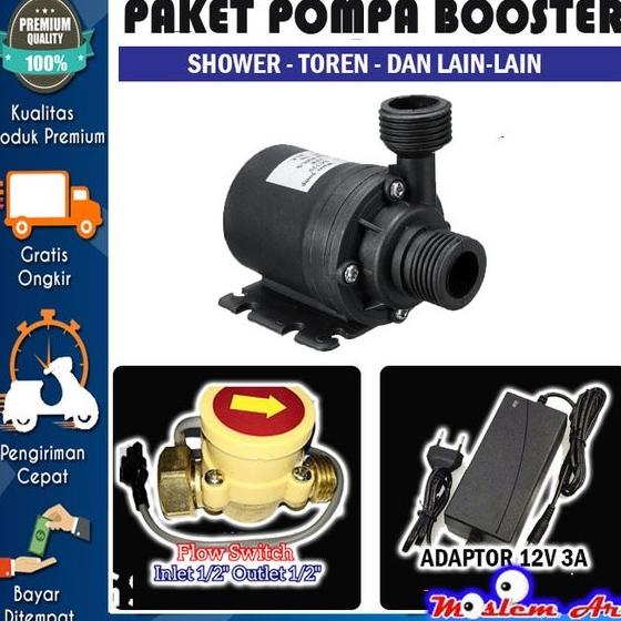 Jual Paket Pompa Dc 12V Pompa Air Celup Dengan Flow Switch - Pompa ...